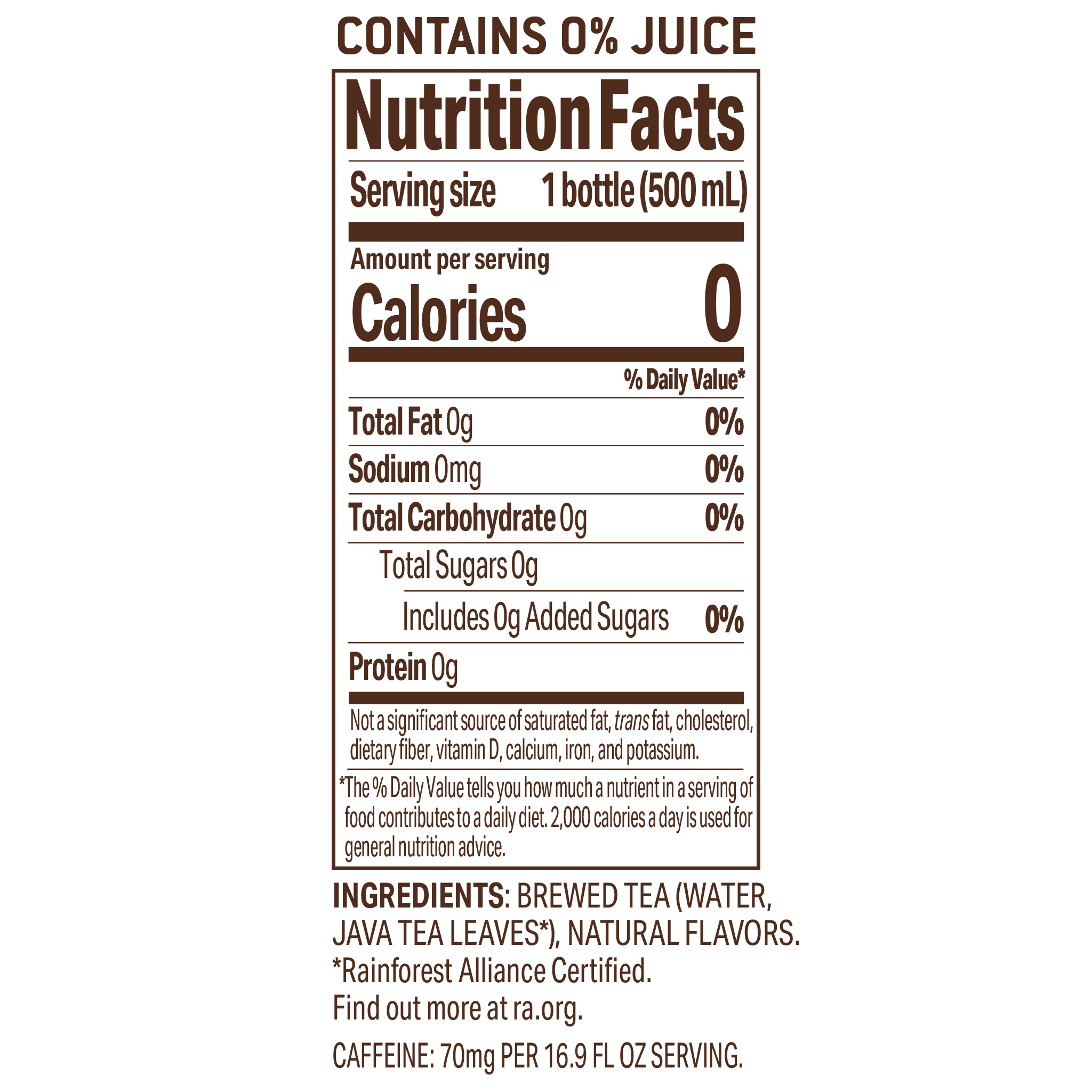 Lemon Tea 16.9oz, 12 pack – Tejava